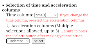 Manual for Acceleration Data Analysis App