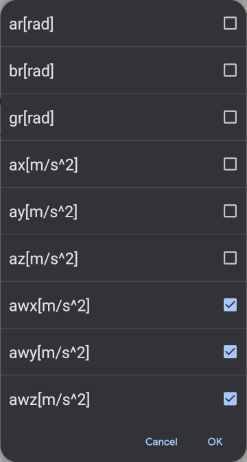 Manual for Acceleration Data Analysis App